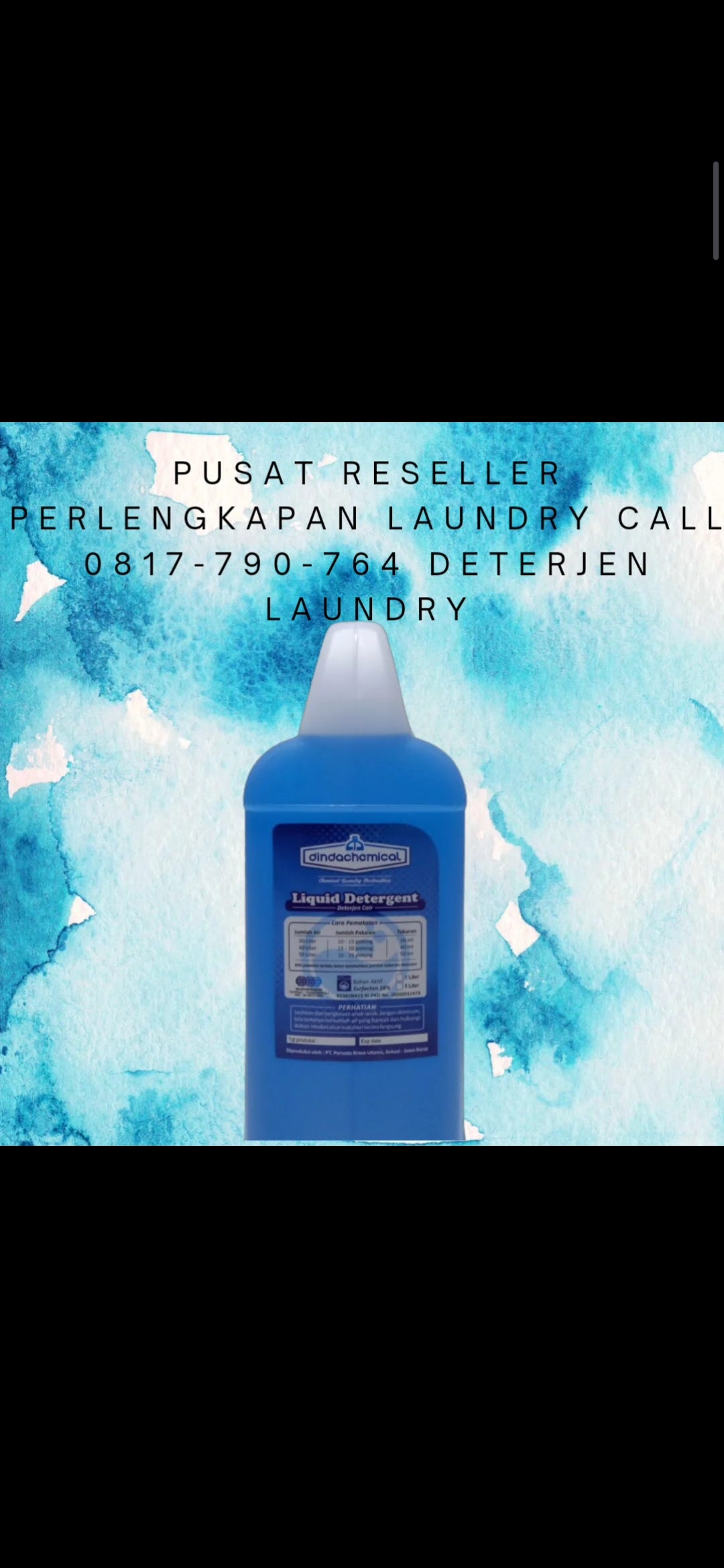 Pusat Reseller Perlengkapan Laundry Call 0817-790-764 Deterjen Laundry ...