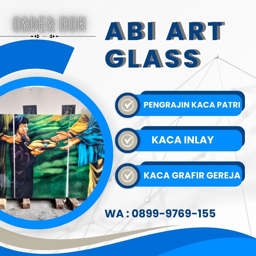 Kerajinan KACA PATRI | KACA INLAY | KACA GRAFIR GEREJA Pringsewu, WA ...