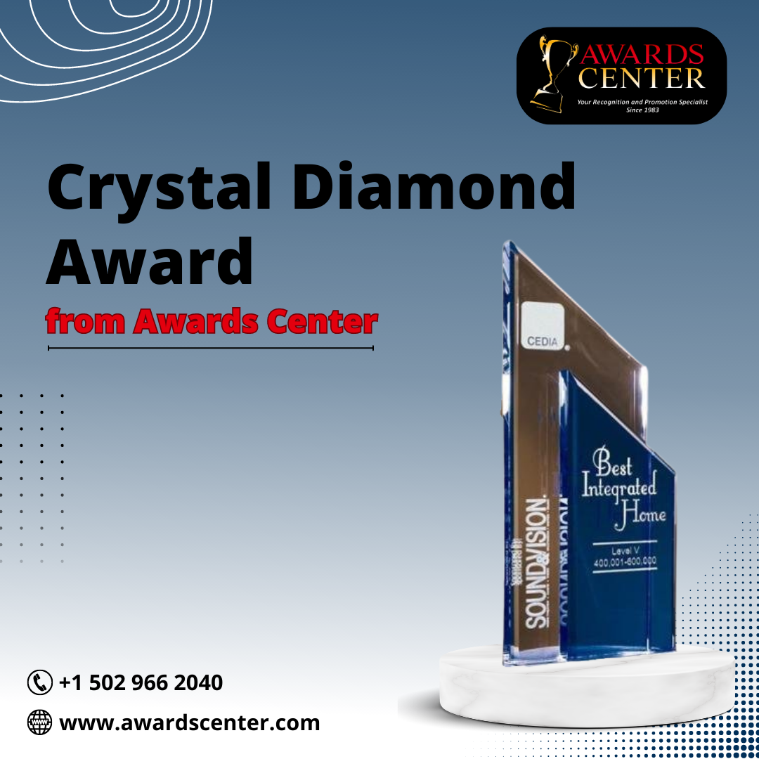 Crystal Diamond Award - Awards Center - Medium