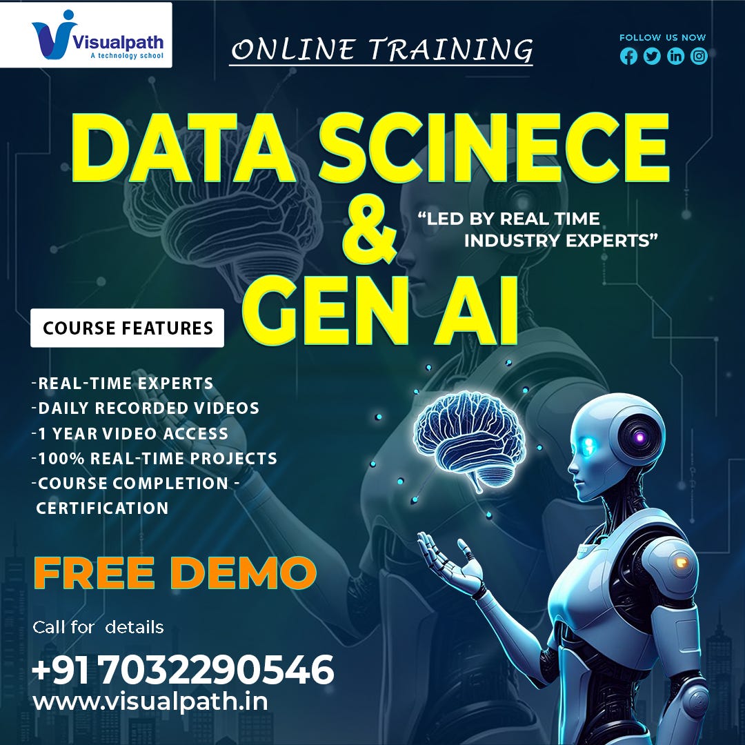 Best Generative AI and Data Science Course in Hyderabad - Harik Visualpath - Medium
