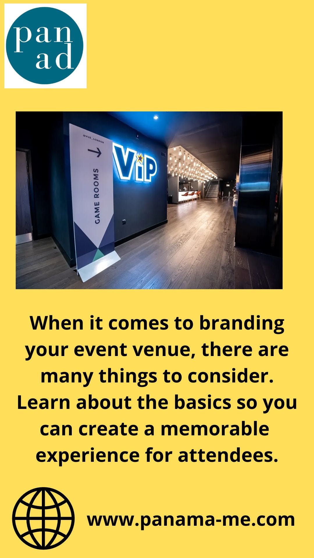 Venues Branding have an important role in brand building. - Panama ...