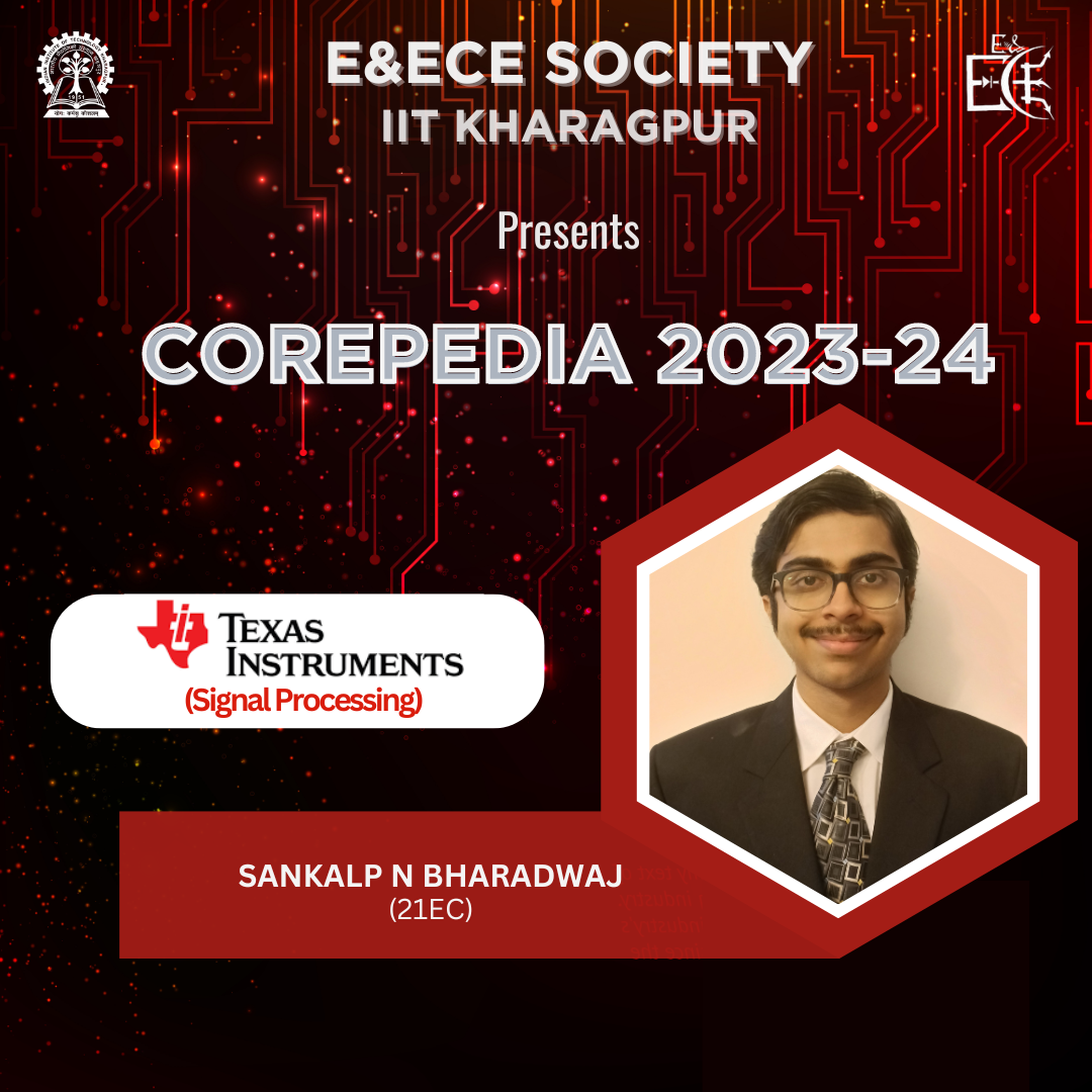 Internship at Texas Instruments (TI) | Sankalp N Bharadwaj (21EC ...