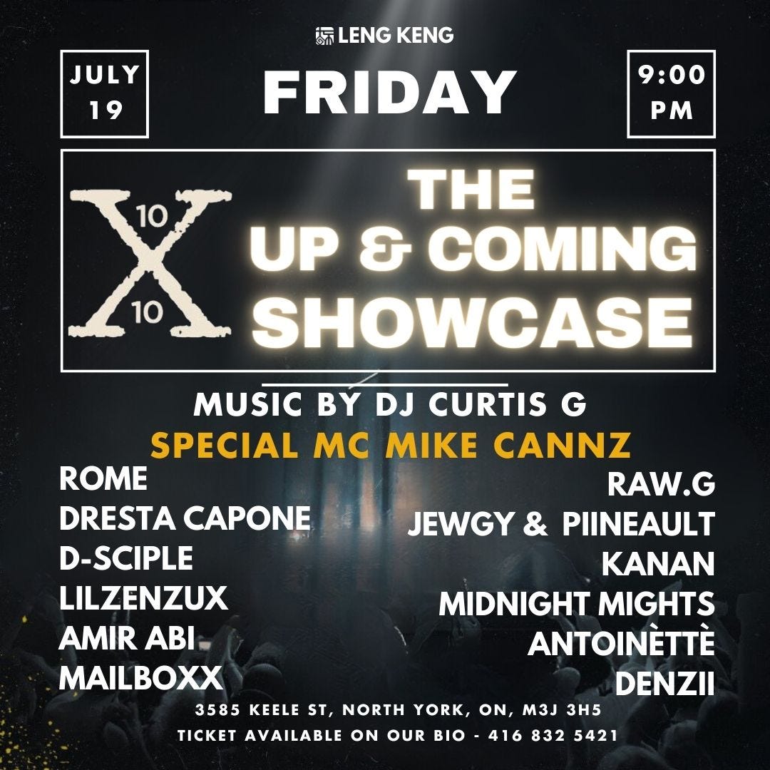 THE UP & COMING SHOWCASE 10X10 MIKE - Harry Ajax - Medium