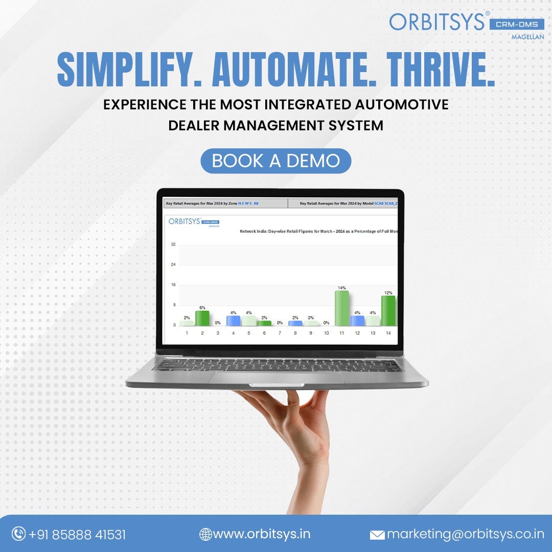 Best CRM DMS service provider in Gurugram, India | by Orbitsys | Mar, 2024 | Medium
