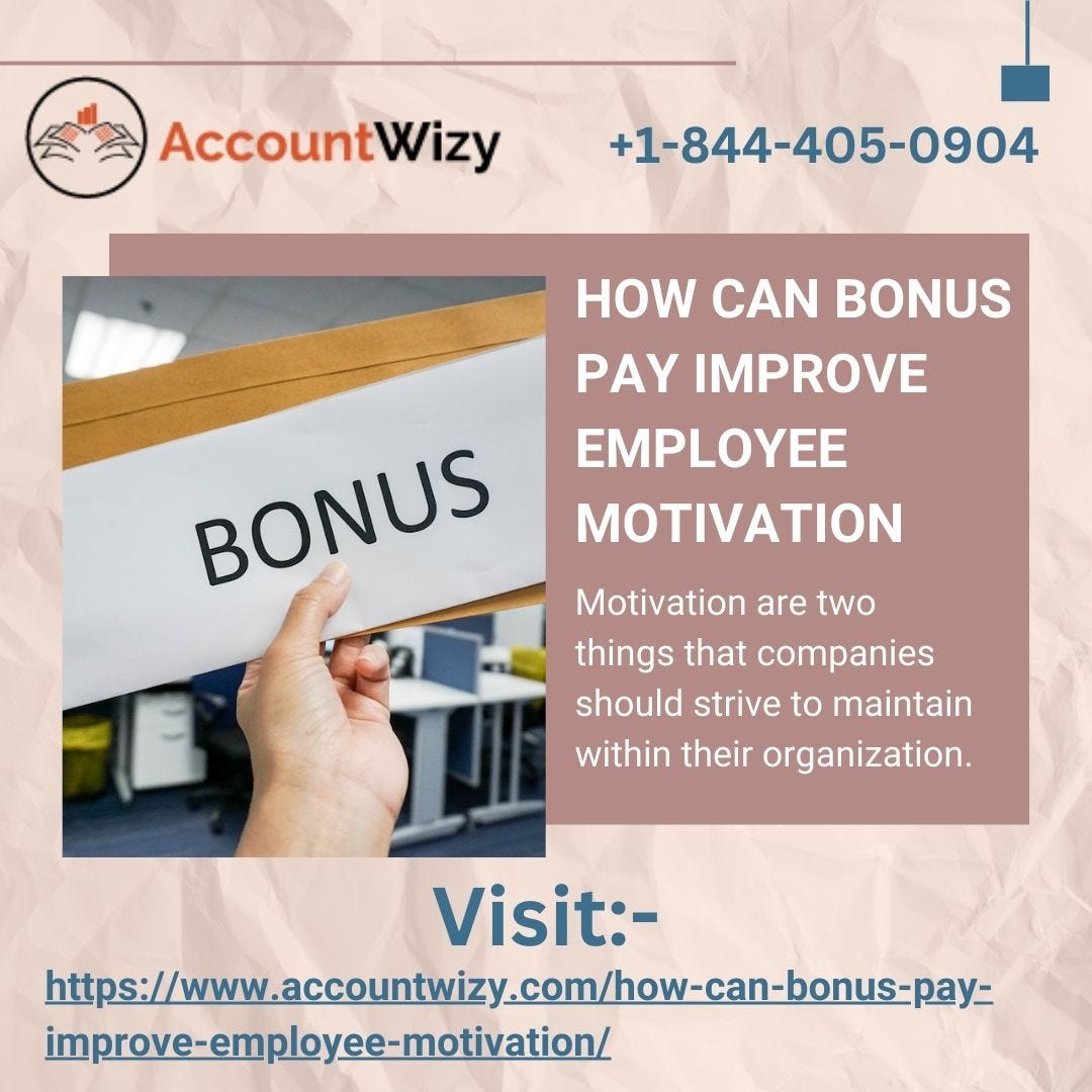 How Can Bonus Pay Improve Employee Motivation - Vikasvk Kr - Medium