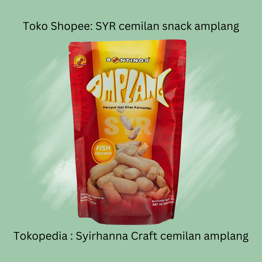 100 GRAM CEMILAN AMPLANG ASLI RASA BALADO IKAN TENGIRI, | by SYR | Feb ...