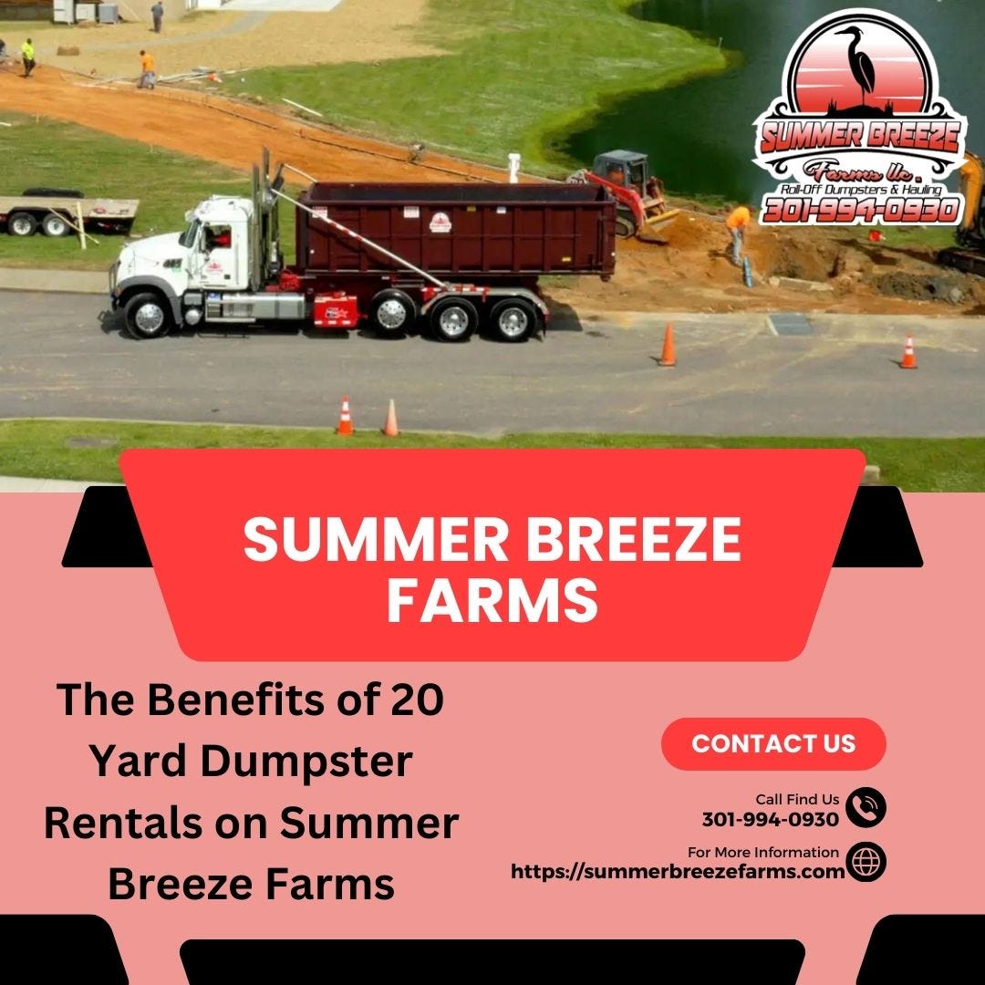 Optimizing Waste Management: The Benefits of 20 Yard Dumpster Rentals ...