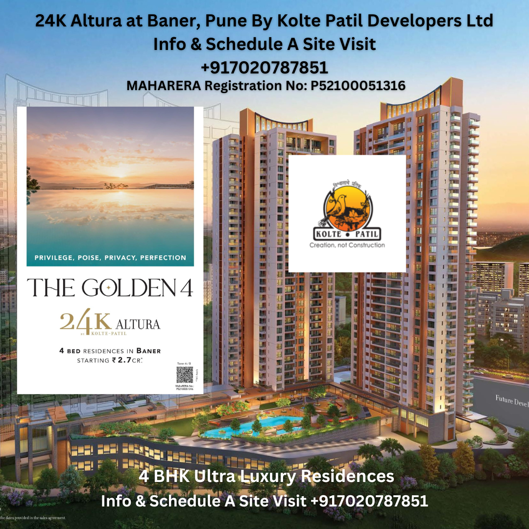 24K Altura at Baner, Pune By Kolte Patil Developers Ltd. | Info ...