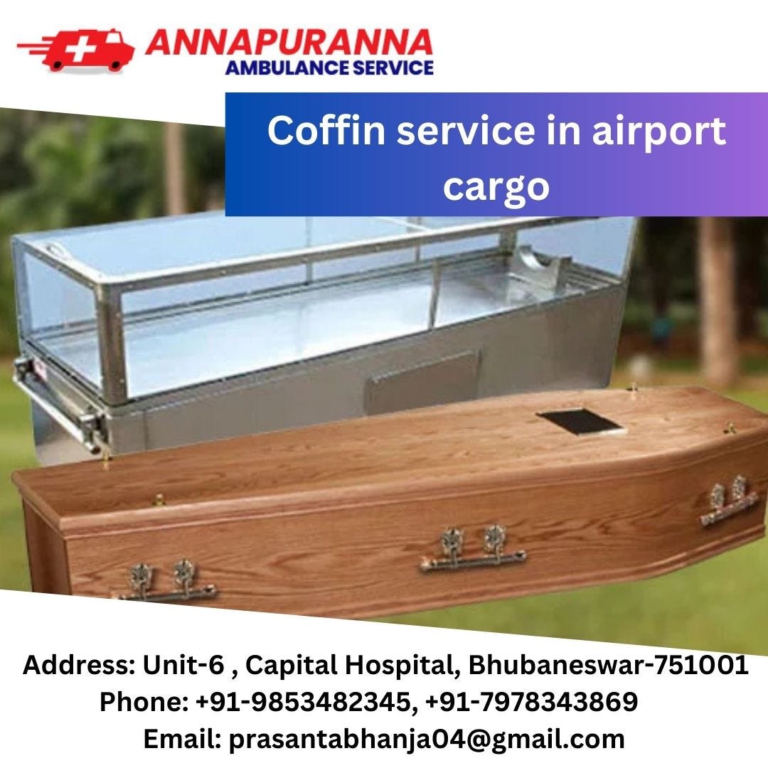 Finest Coffin service in airport cargo - bhubaneswarambulance - Medium