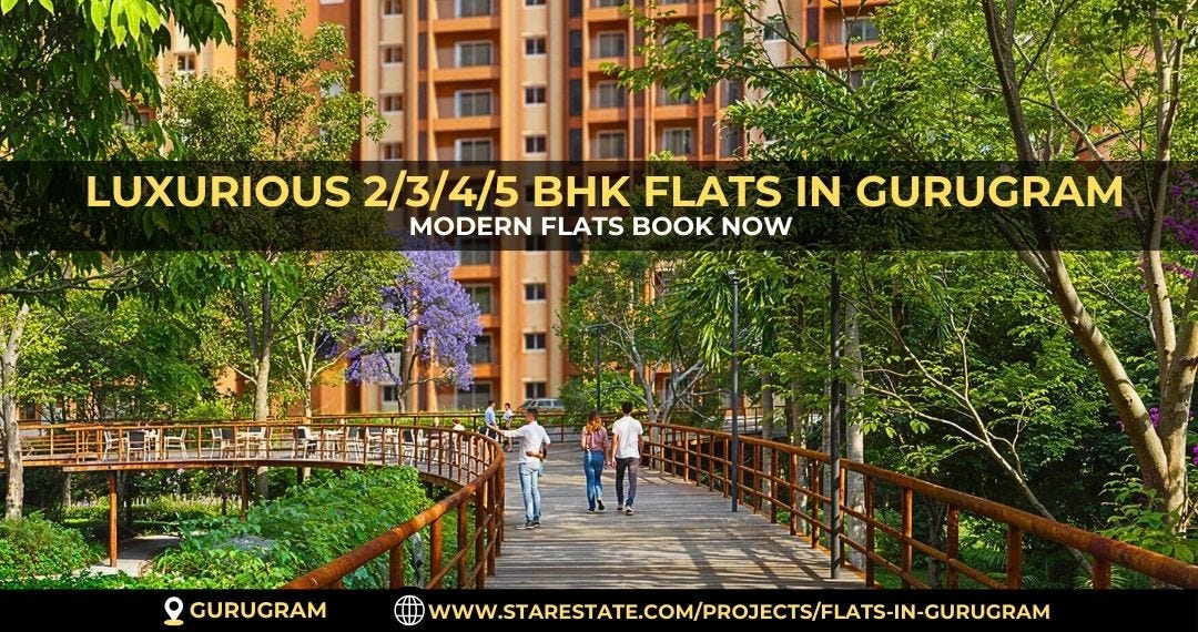 Luxury 2/3/4/5 BHK Flats In Gurugram — Modern Living Awaits - Best Property Sale - Medium