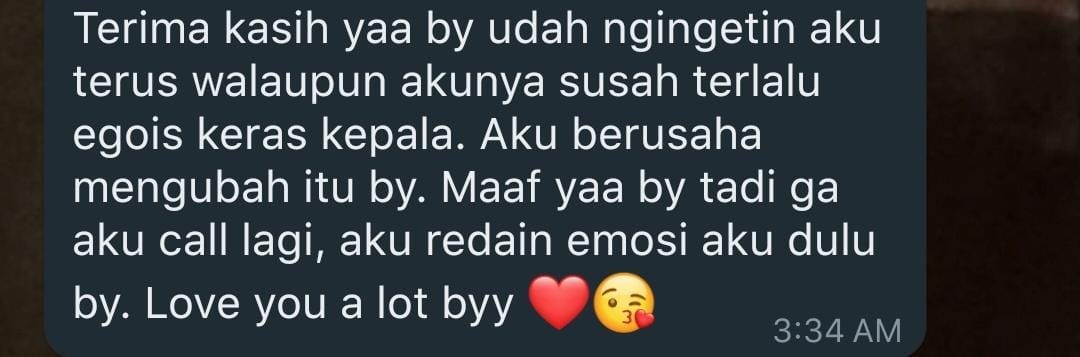 Maaf Ya. “Aku berusaha terus ya” | by rylea | Medium