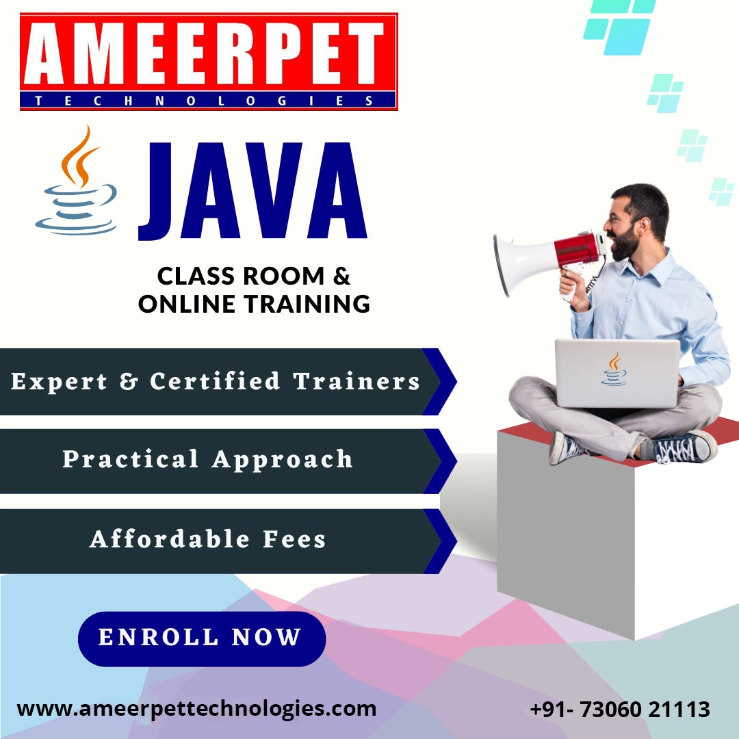 What is the benefit of studying Java? | by Ameerpettechnologies | Medium