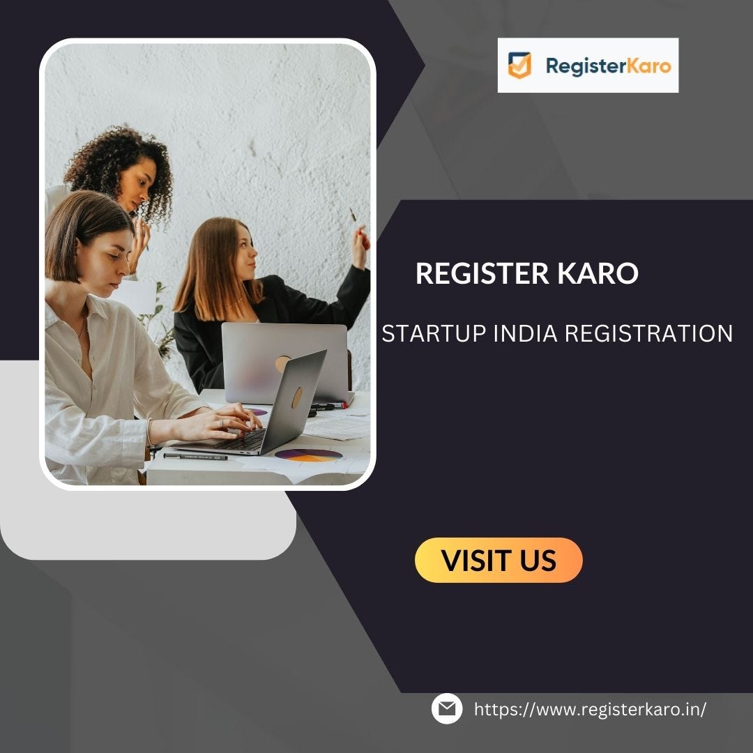 Startup India Registration: registerkaro - Avi Kush - Medium