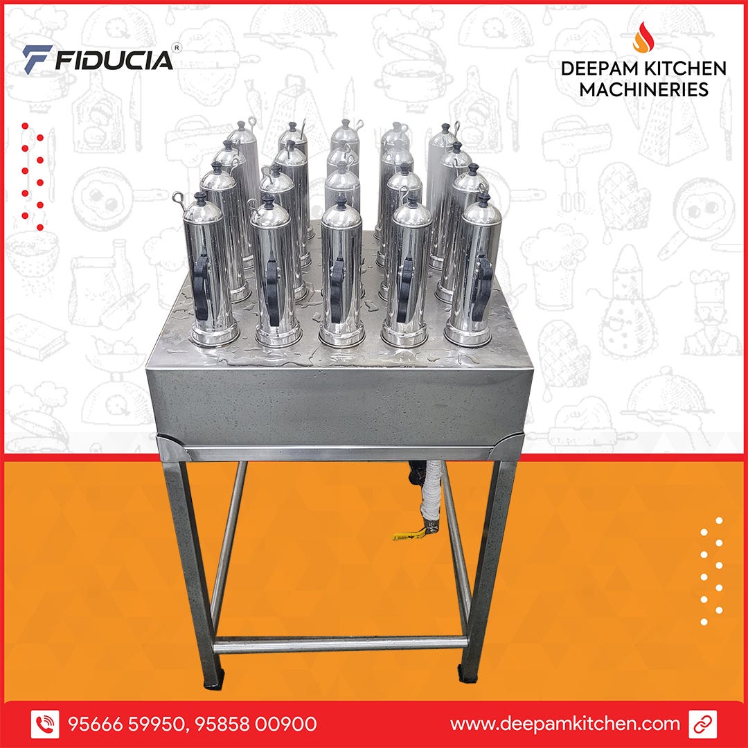 Steam Puttu Maker Manufacturer - Deepam Kitchen Machineries - Medium