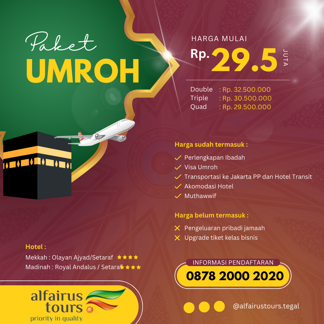 0878–2000–2020 (TERPERCAYA), Alfairus Tours Biro Umroh Yang Resmi Slawi ...