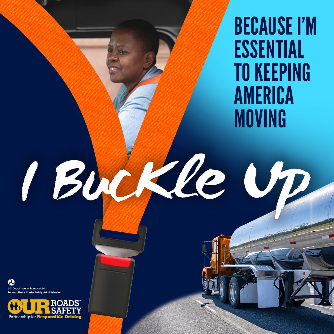 ‘Y I Buckle Up’ Campaign Reaches CMV Drivers. | by FMCSA | Medium