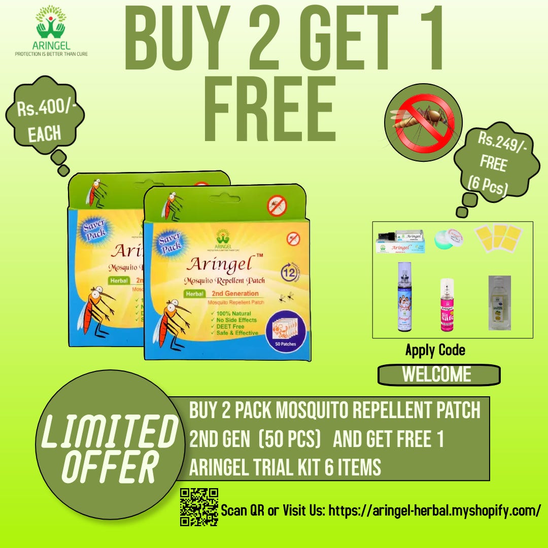 Mosquito Repellent Spray - Aringel herbal - Medium