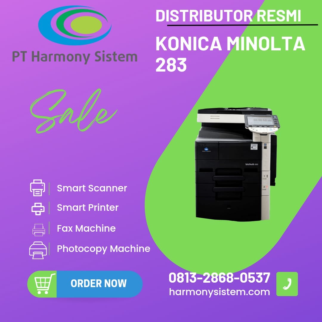 Distributor Resmi Konica Minolta 283 Bogor Cisarua - Konicaminoltam - Medium