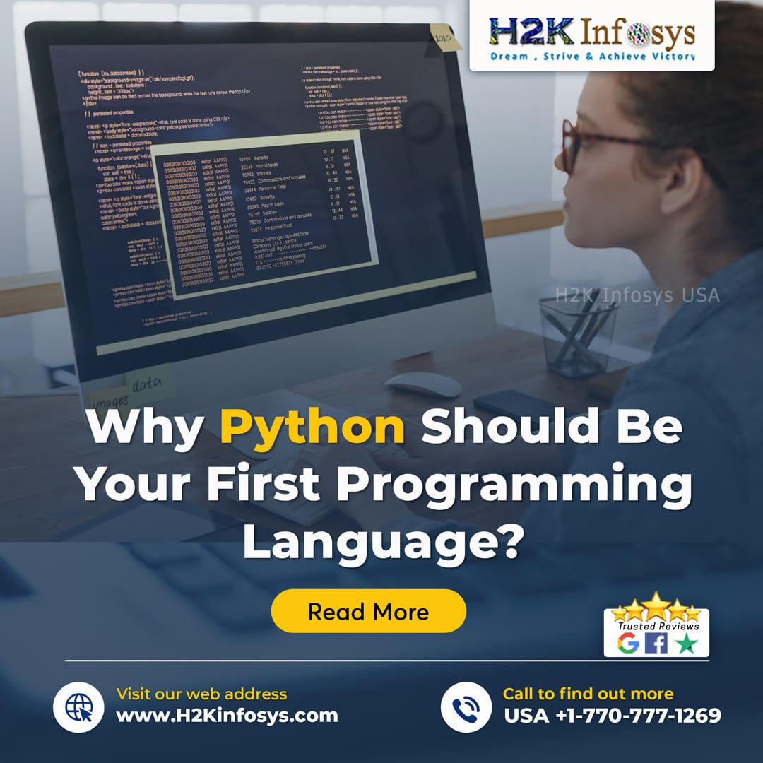 Signup Your career with excellent python course at H2k Infosys - velson - Medium