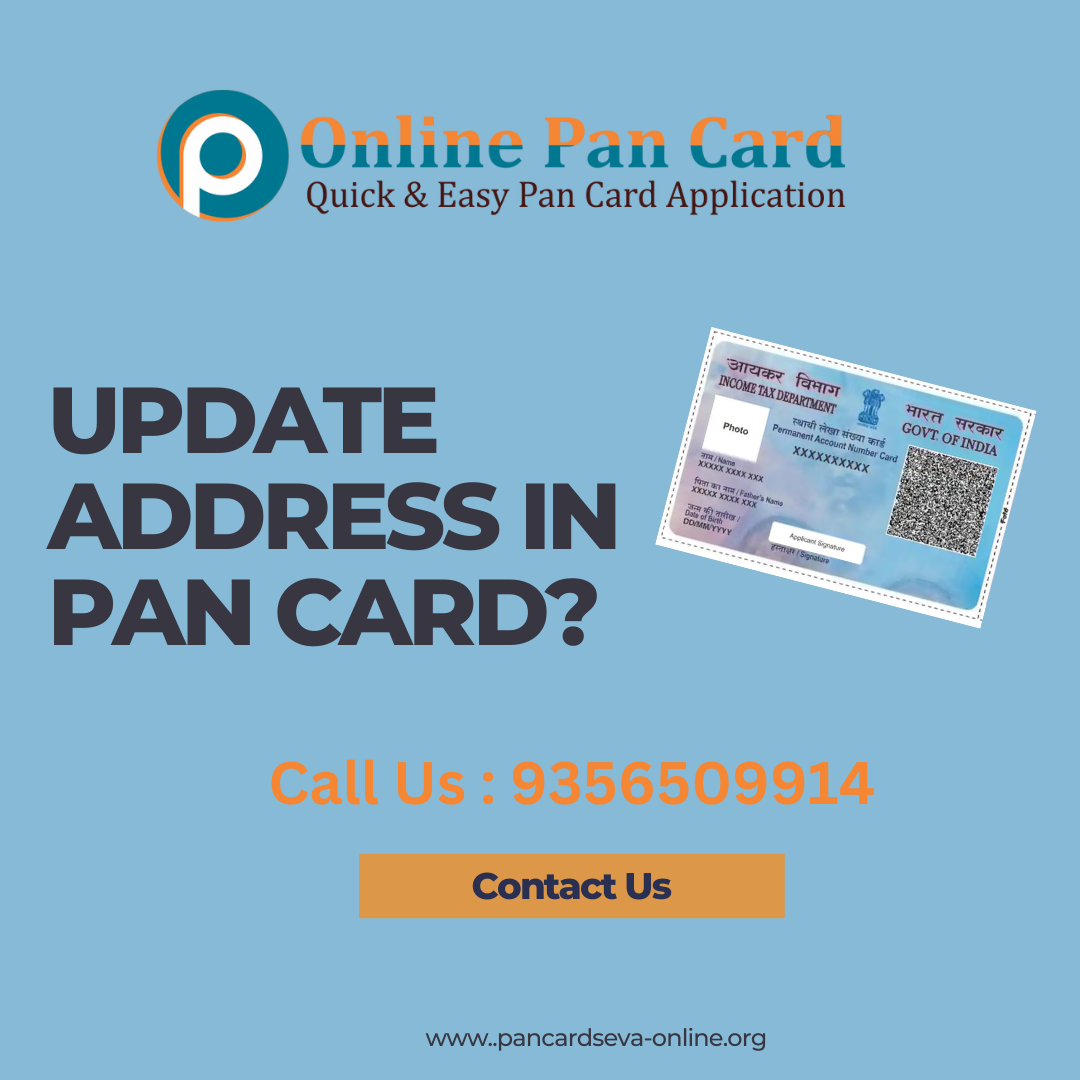 Update Address In Pancard - pancard seva - Medium