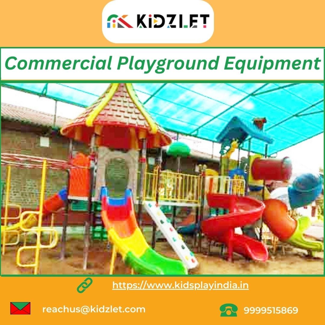 Commercial Playground Equipment: - Kidzlet Play Structures Pvt. Ltd ...