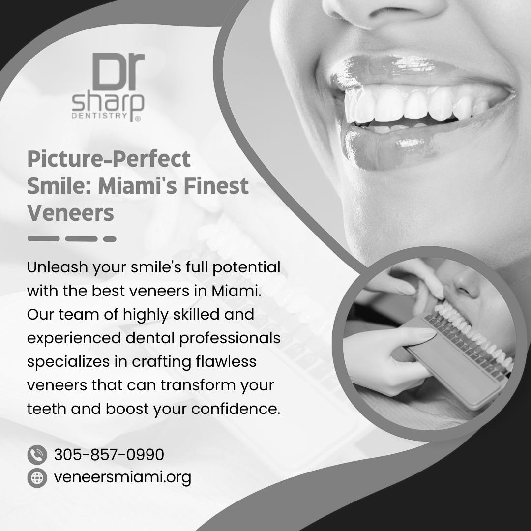 Picture Perfect Smile with Veneers in Miami - Sharpdentistry - Medium