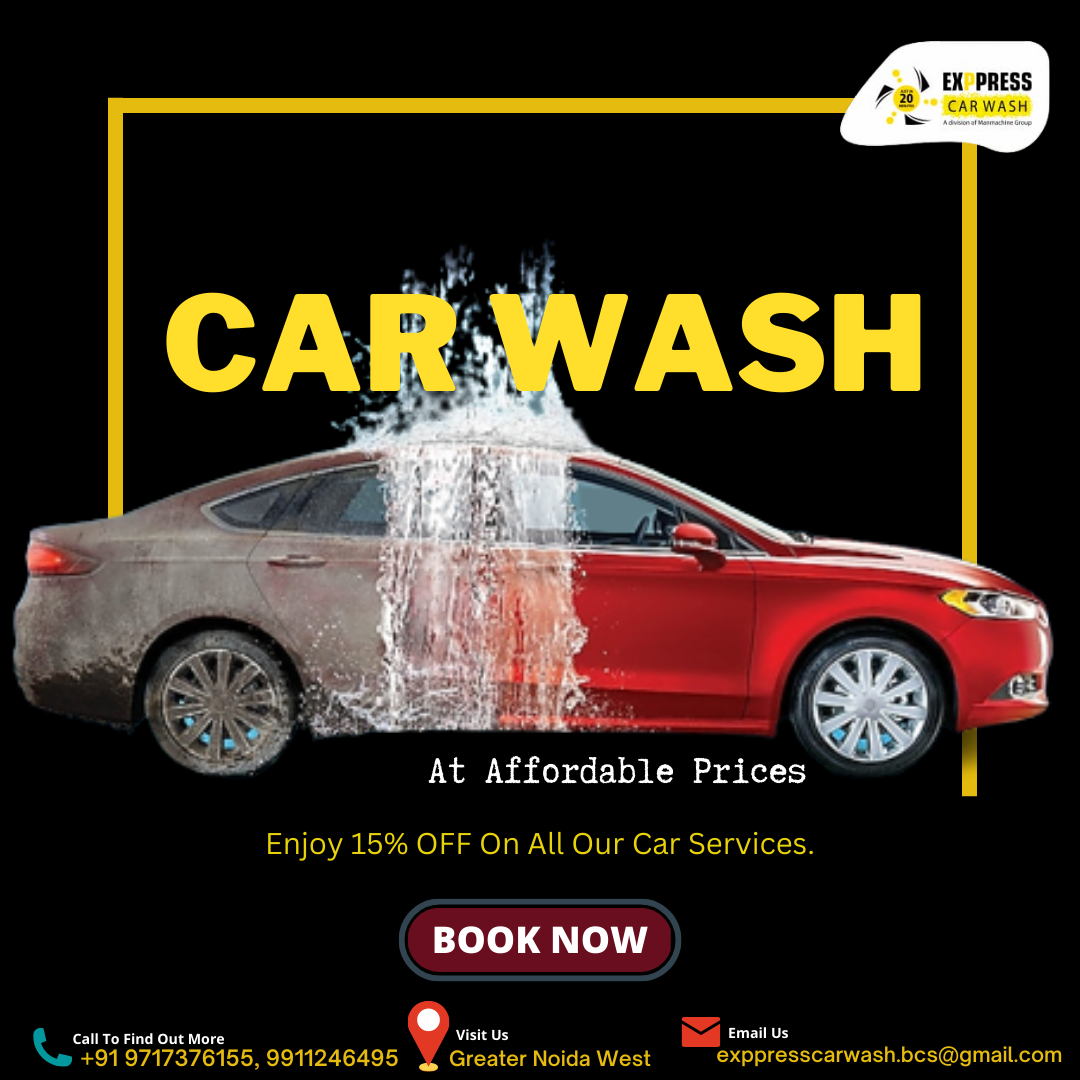 Car Wash Services in Greater Noida - Exppress Car Wash (Bright Car Spa) - Medium