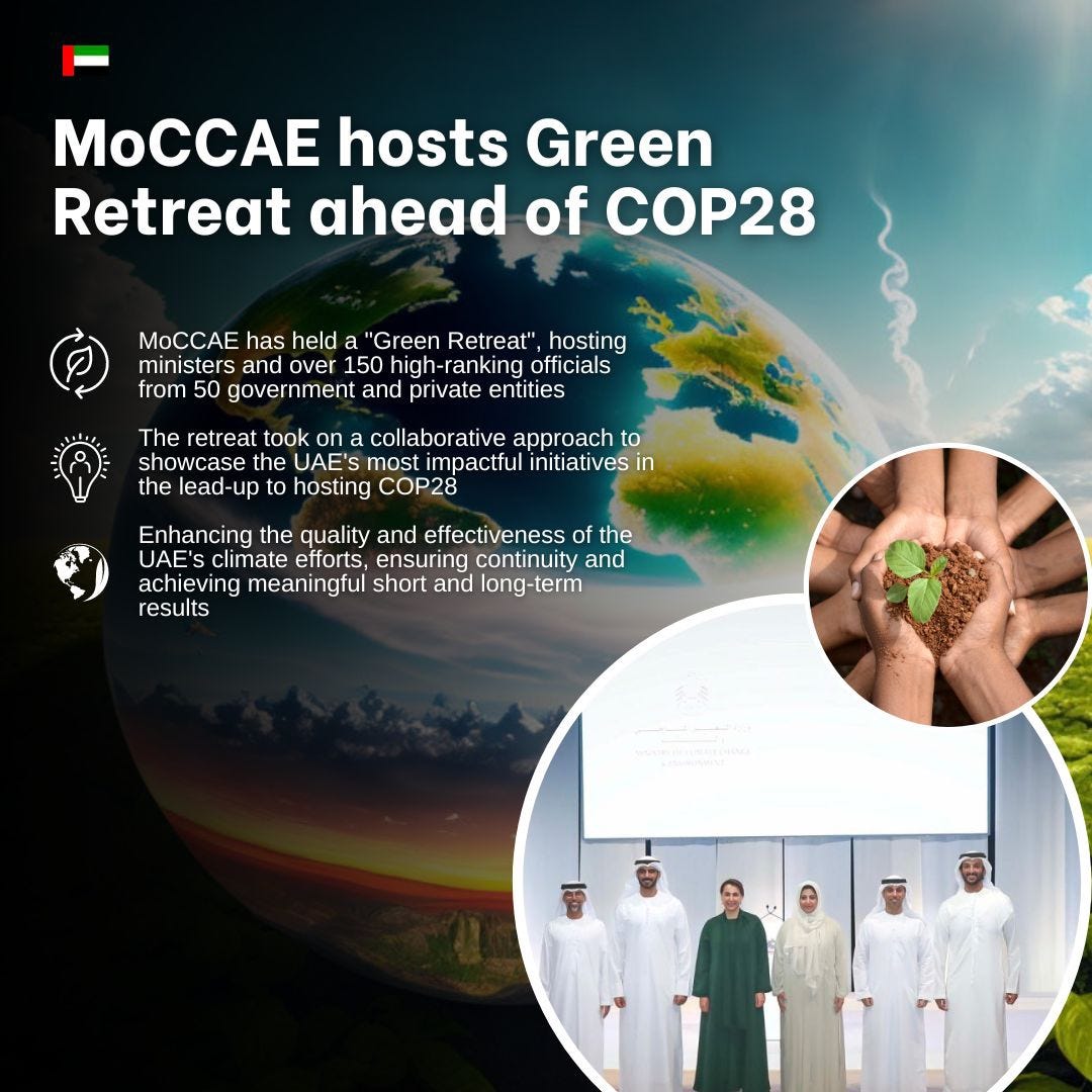 From Collaboration to Action: The UAE’s “Green Retreat” Sets the Stage ...