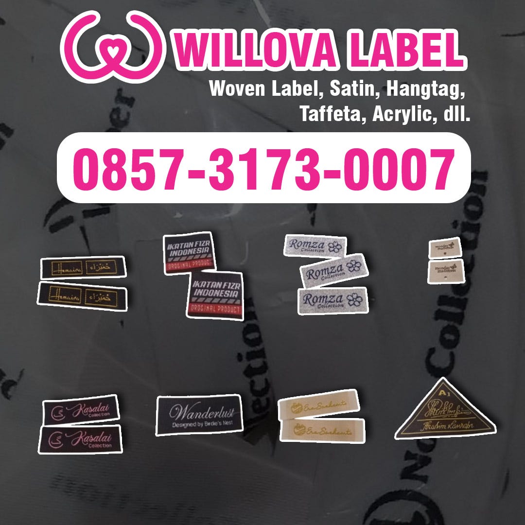 WA 0857-3173-0007 Harga Label Baju Distro | by ...
