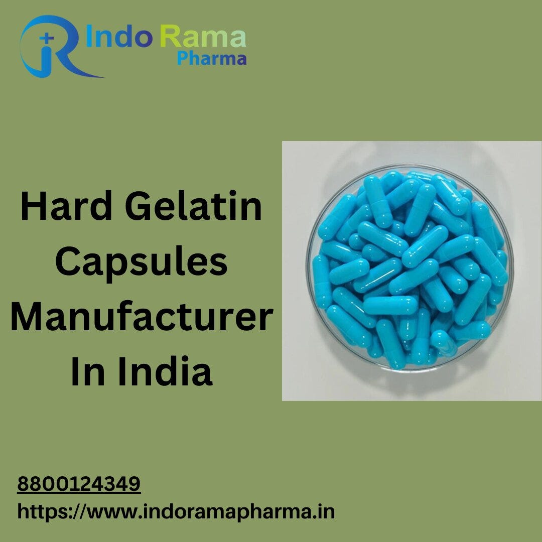 Hard Gelatin Capsules Manufacturer - Indo Rama Pharma - Medium