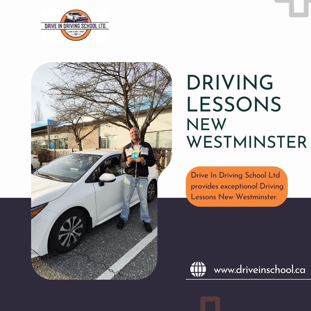 Driving Lessons New Westminster - Drive In Driving School Ltd - Medium