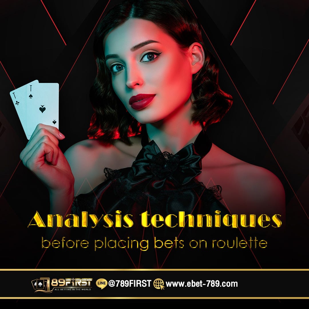 Analysis techniques before placing bets on roulette | by Ebet | Medium