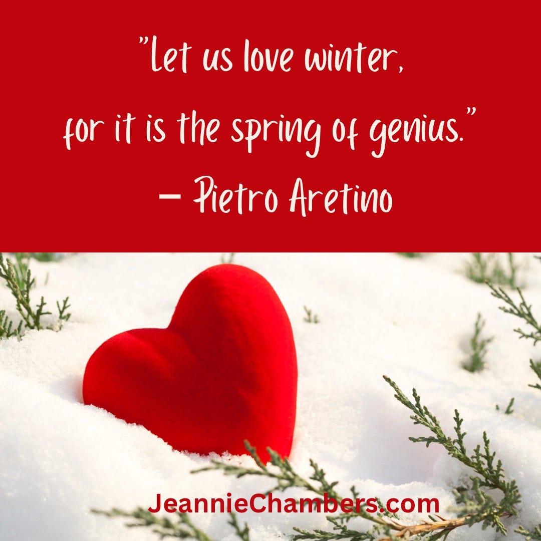 January Jewels, #3. Love the season you’re with. | by Jeannie.Chambers ...