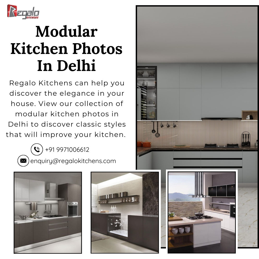 Modular Kitchen Photos In Delhi | Regalo Kitchens - Regalo Kitchens ...