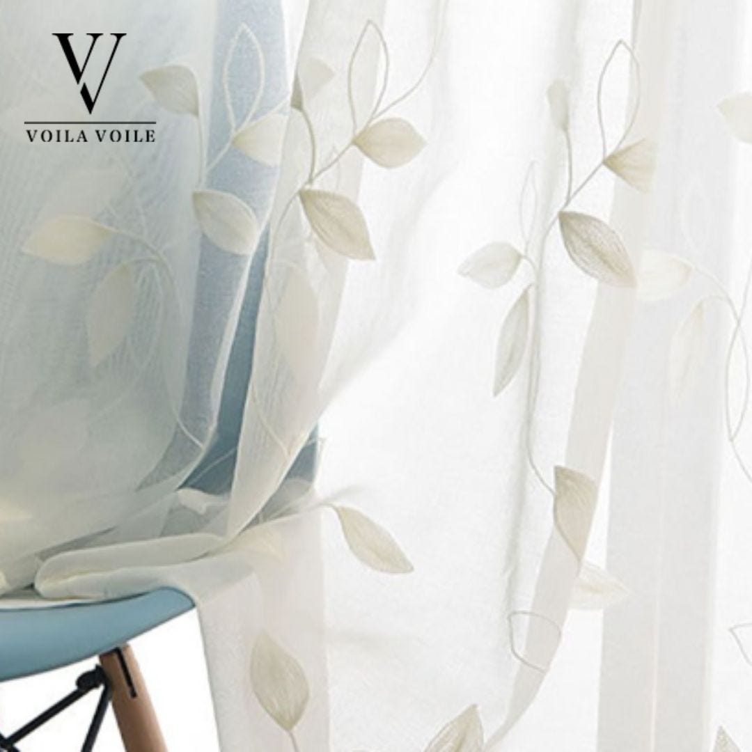 Achieve Privacy and Elegance with Voila Voile Custom Sheer Curtains ...