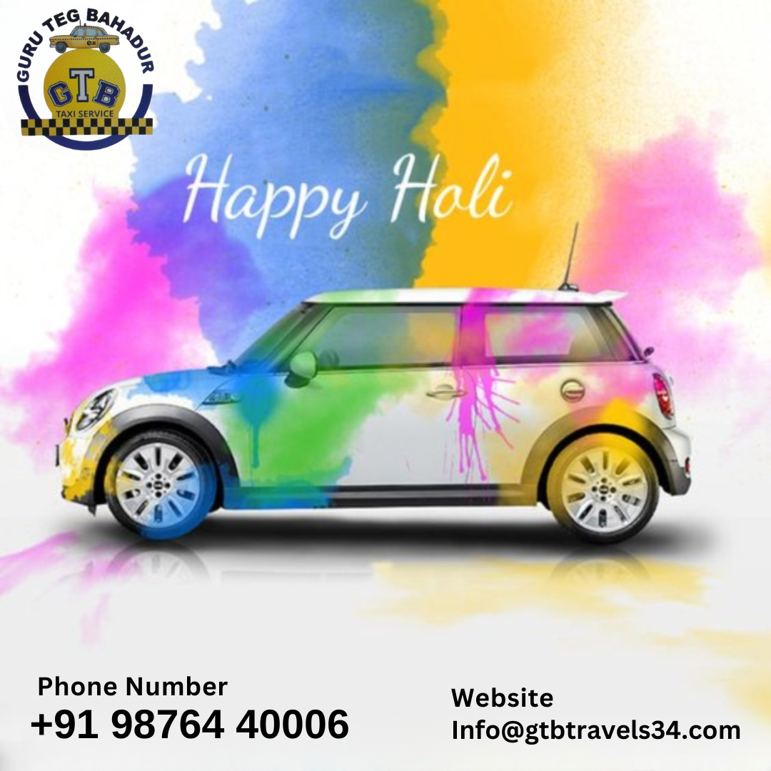 Happy Holi from GTB Travels! - Gtbtravelsgtbtravels34" - Medium