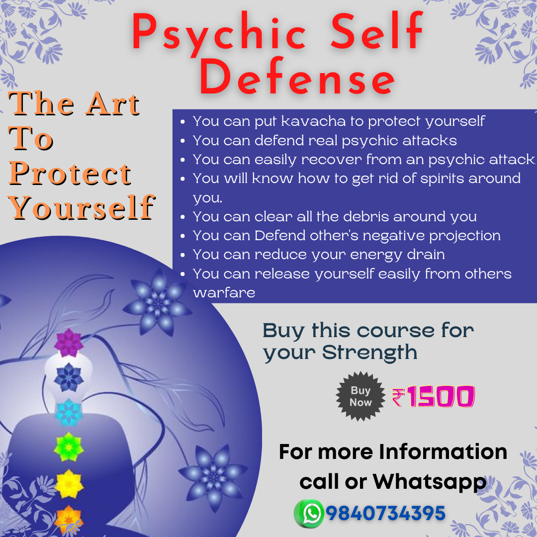 Psychic Self Defense — The Art To Protect Yourself By Astrologer K.B ...