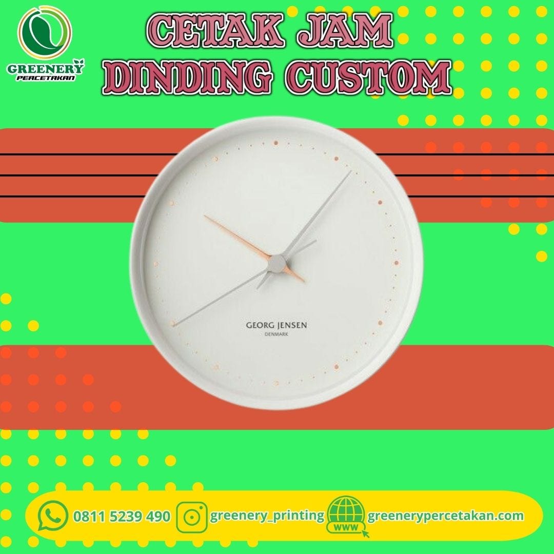 Jasa Cetak Jam Dinding Custom Di Sampit WA 0811 5239 490 | by Deni ...