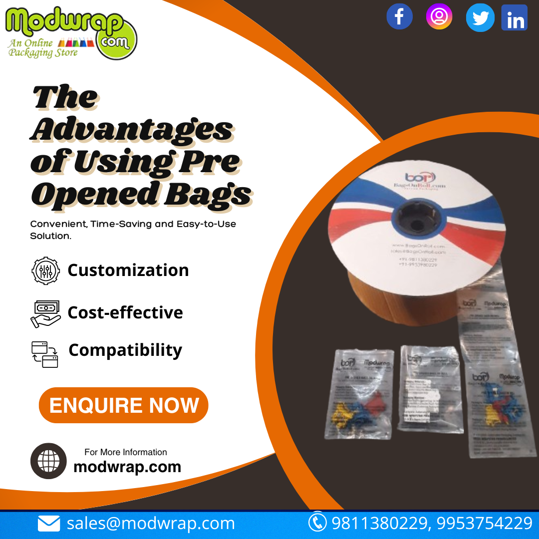 The Advantages of Pre-Opened Bags in Packaging | by Modwrap Packaging ...