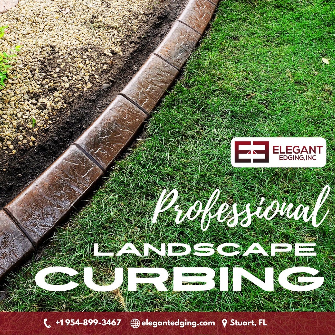 Landscape Curbing in Stuart, FL - Elegant Edgings Inc - Medium