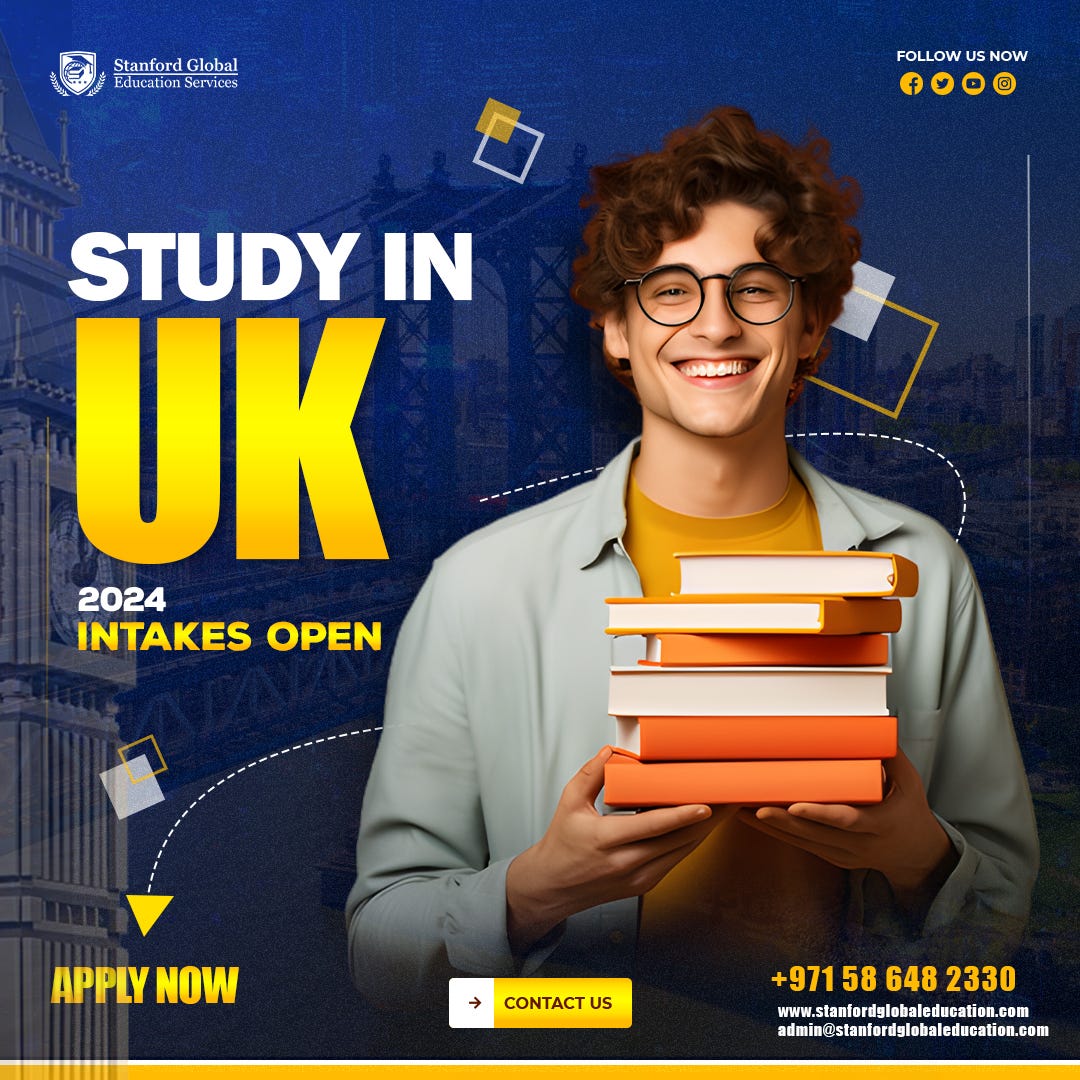 🎓 Dreaming of pursuing a Master’s degree? Study in UK! - Stanford ...