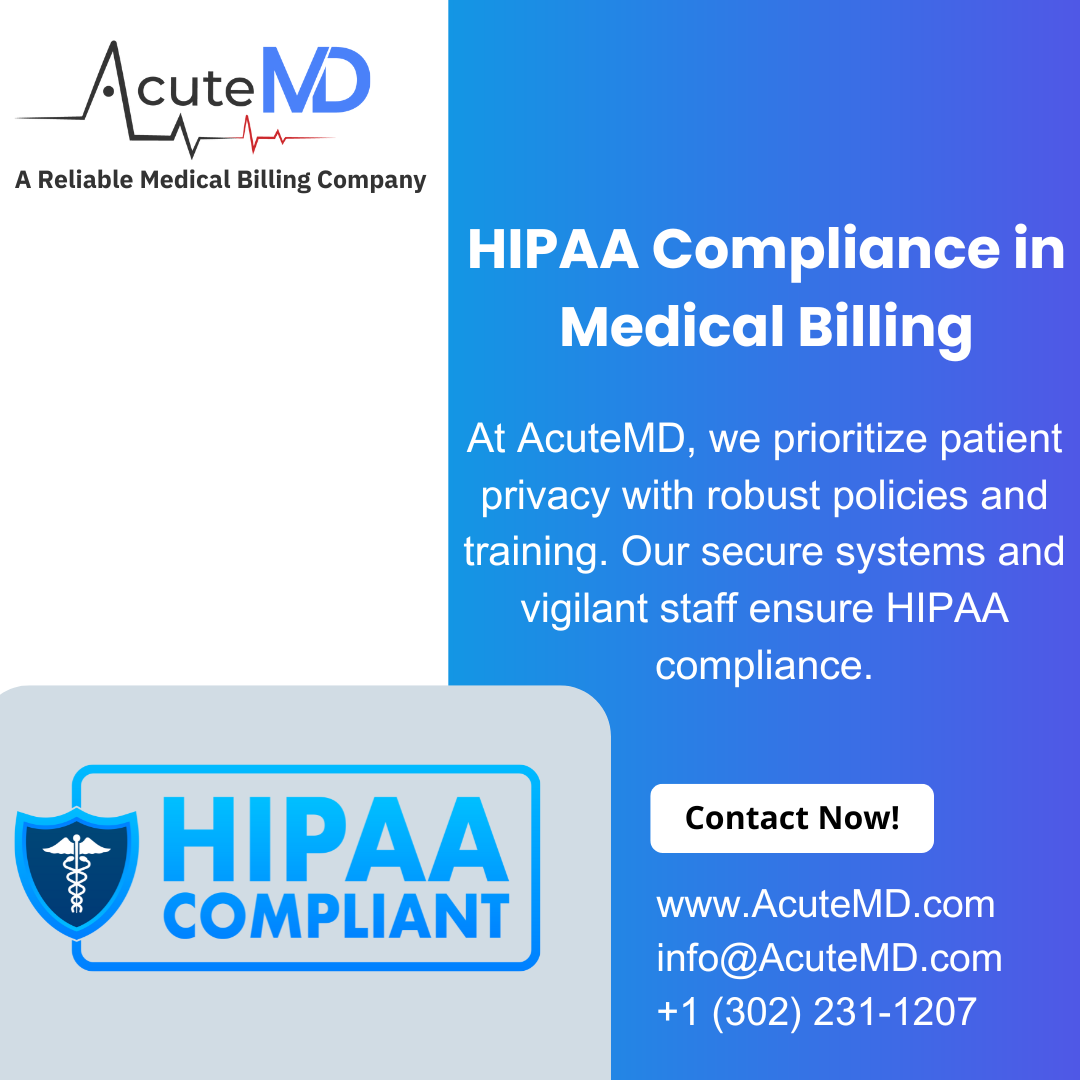 Ensuring HIPAA Compliance in Medical Billing: A Guide for AcuteMD | by Igensol | May, 2024 | Medium