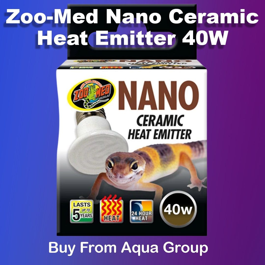 Zoo-Med Nano Ceramic Heat Emitter 40W | by Aquarium fish | May, 2024 ...
