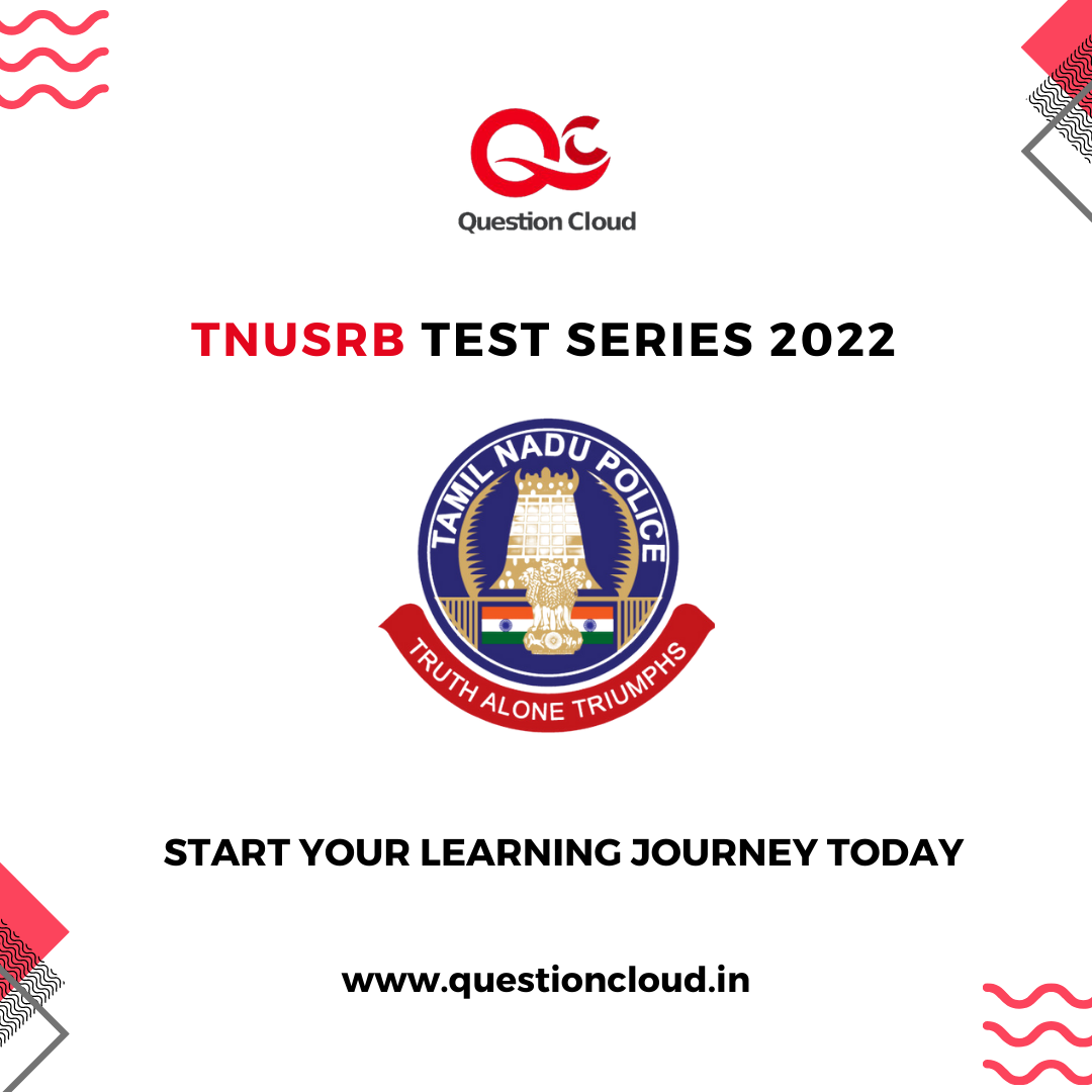 TNUSRB test series 2022 - question cloud - Medium