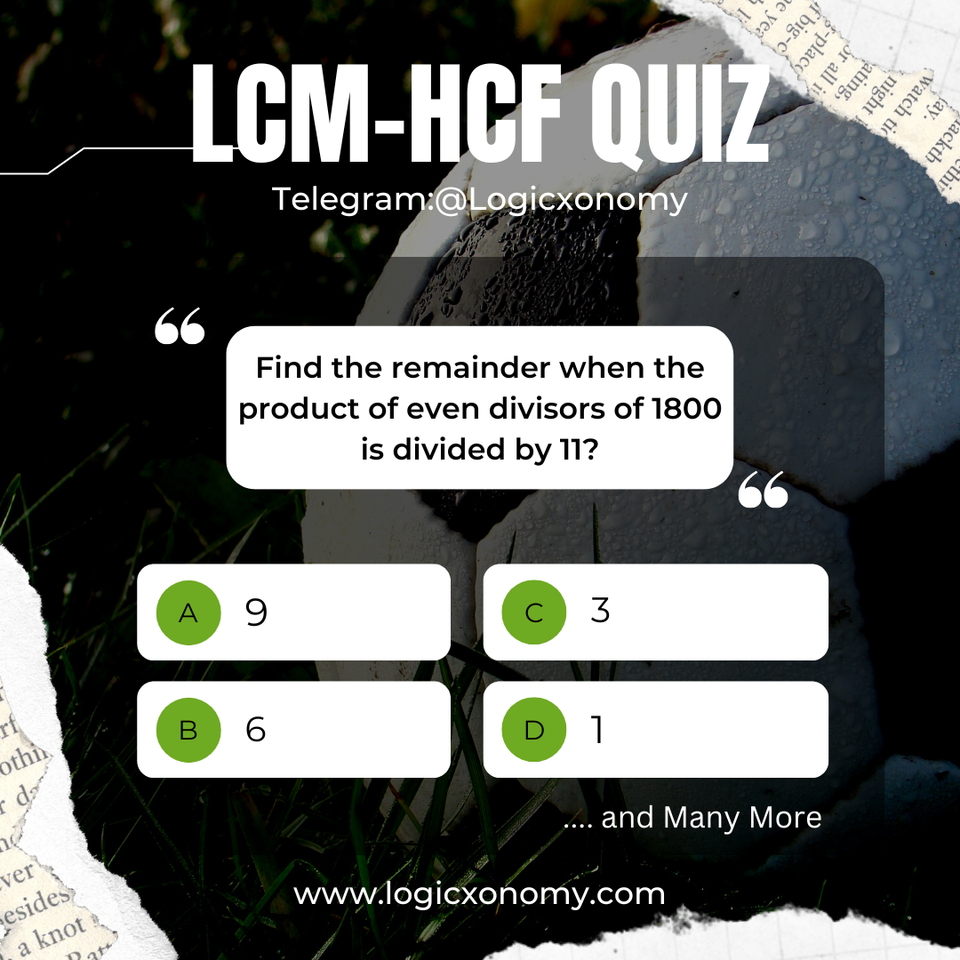 LCM and HCF MCQs with Solutions. LCM and HCF MCQs with detailed… | by ...