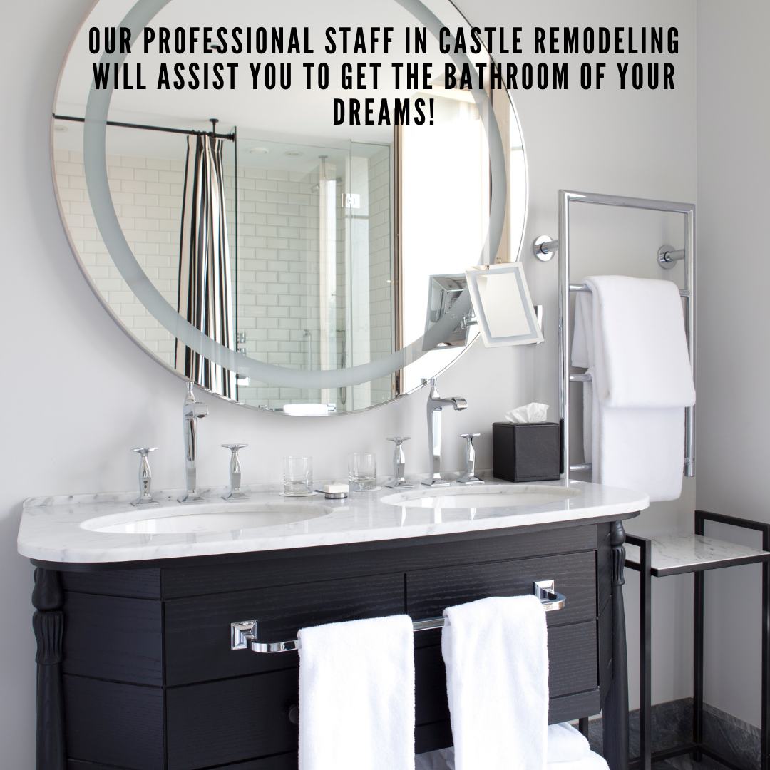 Castle Remodeling has experience transforming outdated bathrooms into dream makeovers with ...