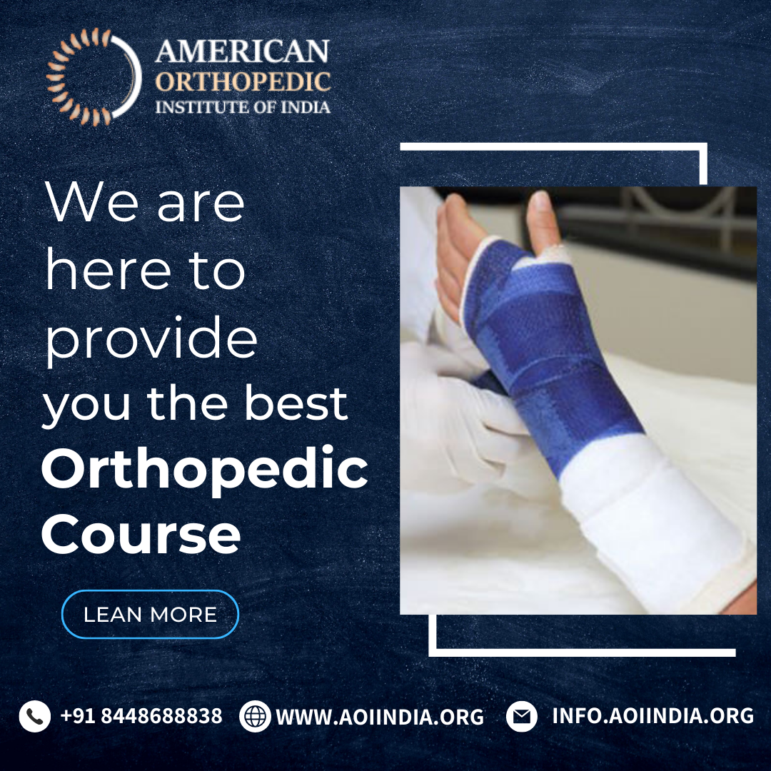 We are here to provide you the best Orthopedic Course - American ...