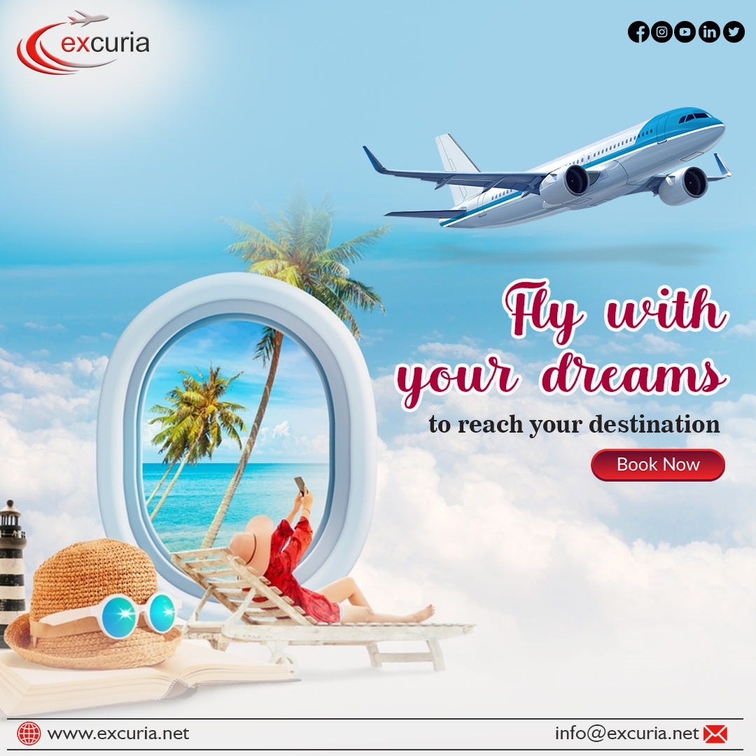 Ready to turn your dreams into reality? With Excuria, the sky’s the ...