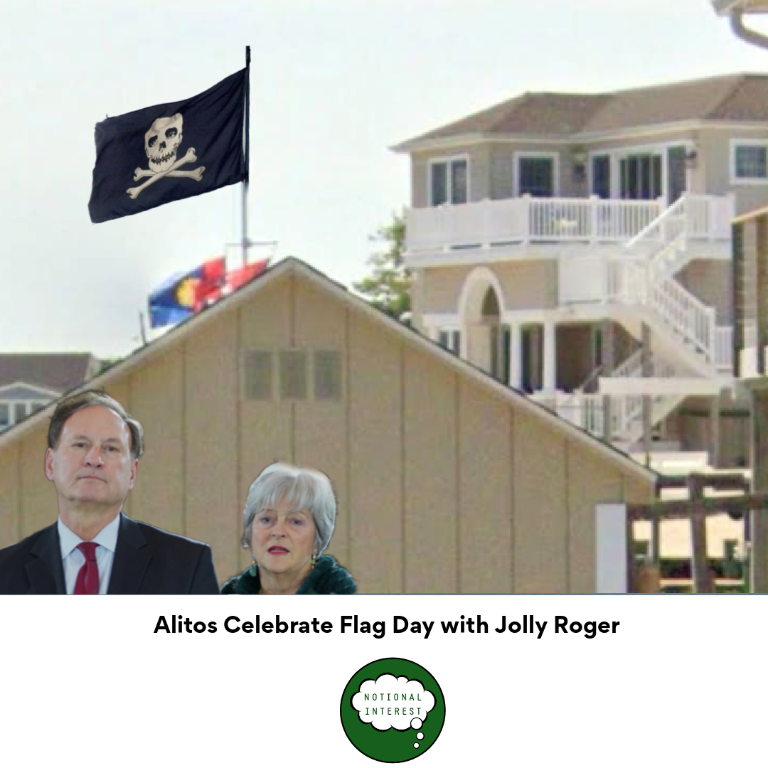 Alitos Celebrate Flag Day with Jolly Roger - Notional Interest - Medium
