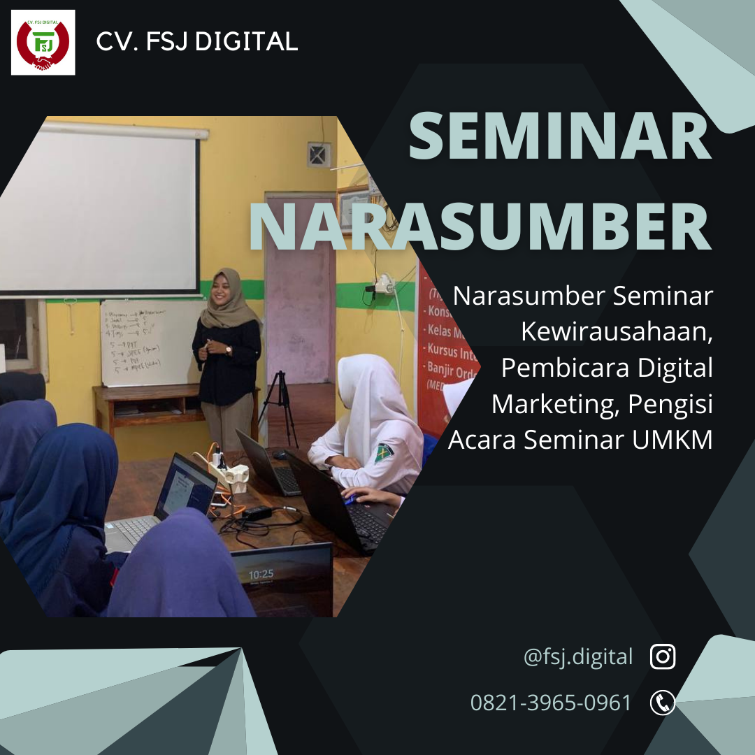 Narasumber Seminar Kewirausahaan di Akademi Sekretari dan Manajemen Indonesia Surakarta | by WA ...
